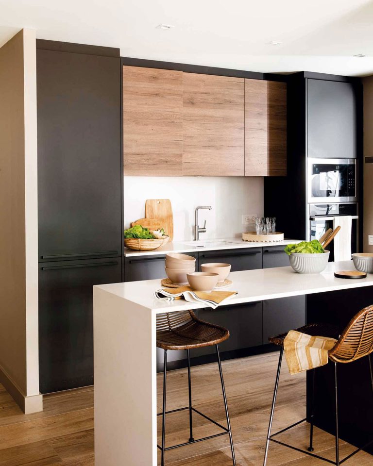 26+ Cocinas Modernas con Barra: Ideas Inspiradoras