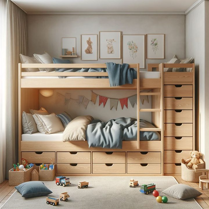 25 Ideas de Camas Tipo Litera Modernas para Inspirarte