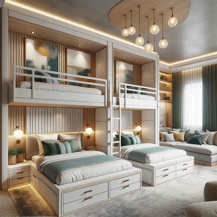 25 Ideas de Camas Tipo Litera Modernas para Inspirarte en 2025